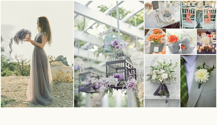 10 Perfect Grey Wedding Theme สุดยอดไอเดียธีมสีเทาสำหรับงานแต่งงานปี ...